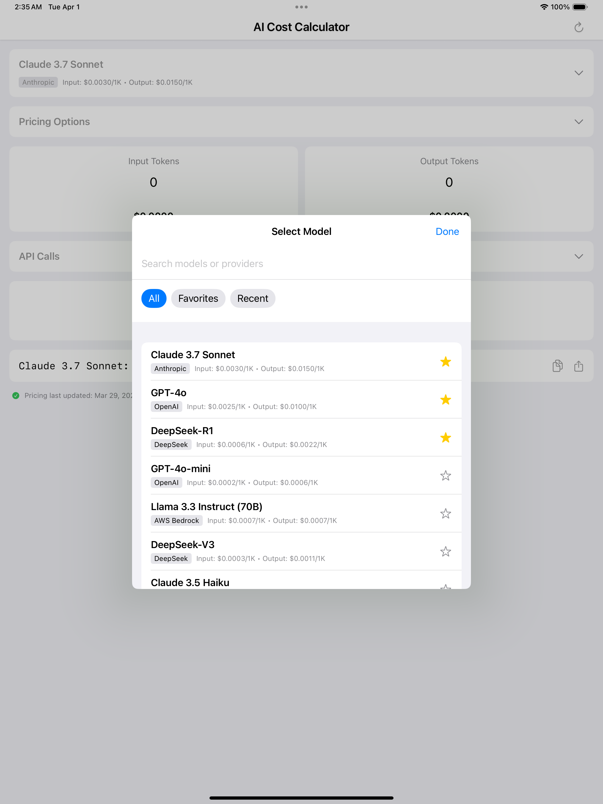 AI Cost Calc - LLM API Cost Calculator for OpenAI, Anthropic, and Azure ...